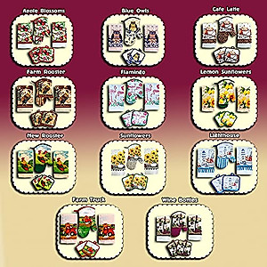 Lobyn Value Packs Decorative Lightweight Kitchen Towel Set 5 Piece Towels