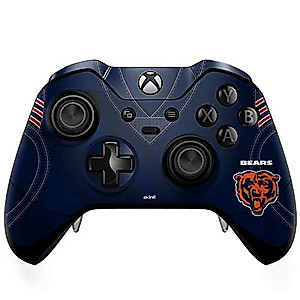 Skinit Decal Gaming Skin Compatible with Xbox One Elite Controller - Officially Licensed NFL Chicago Bears Team Jersey Design