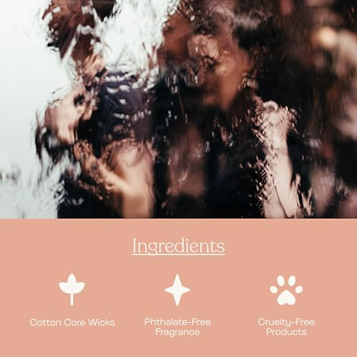 Anecdote Candles 'Rooftop Soiree' Coconut Soy Wax Candle Jar | Premium Hand Poured & Long Burning | Peony & Suede Scent | Phthalate-Free | for Home, Office, Gift - 7.8 Oz