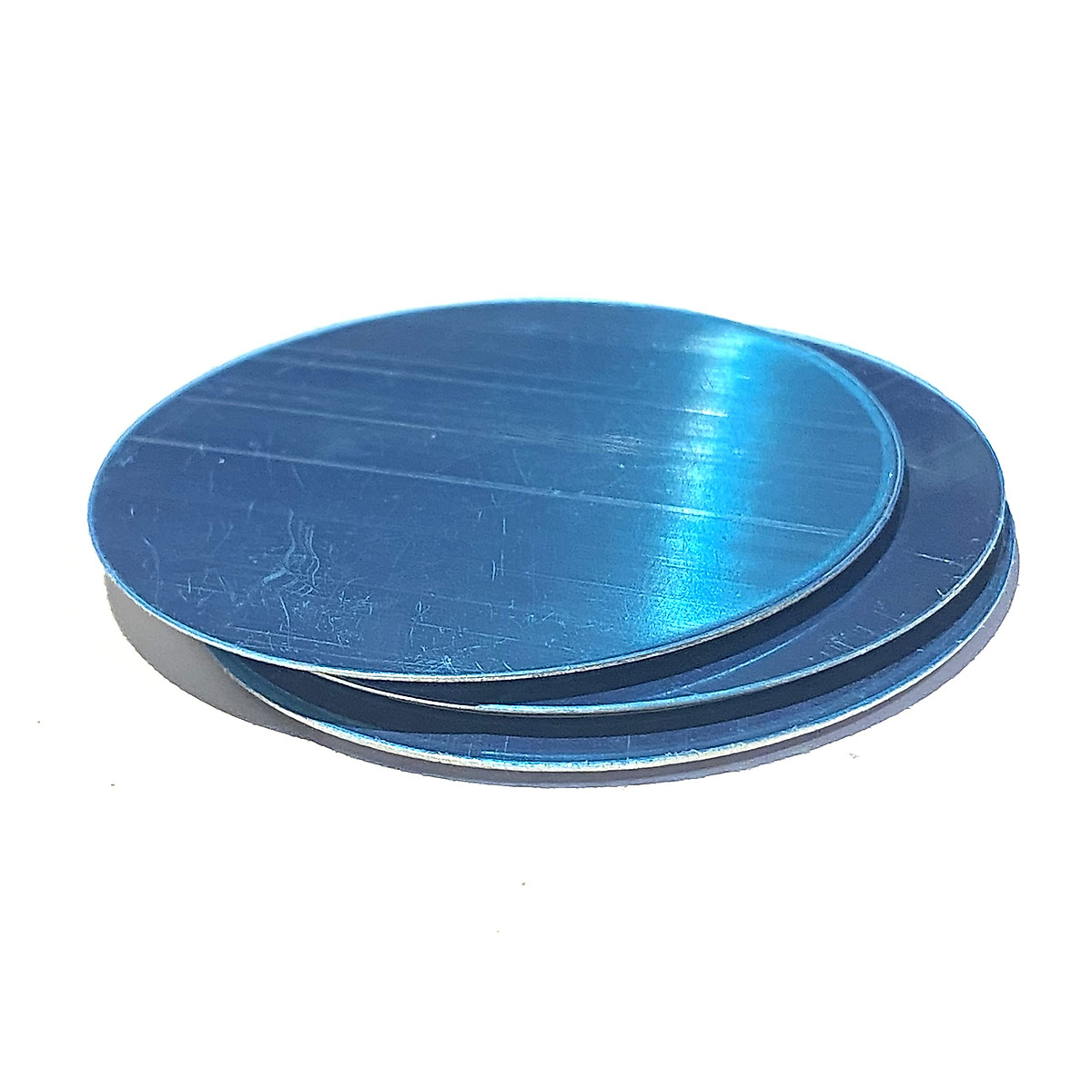 3Pcs Quietbliss 6.5cm Metal Iron Sheets Magnet for HM25 Baby Monitor, Easy Installation (Silver)