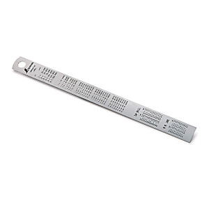 Shinwa Stainless Steel 6" Ruler