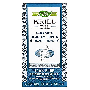 Natures Way Krill Oil Neptune 500Mg 60 Sg