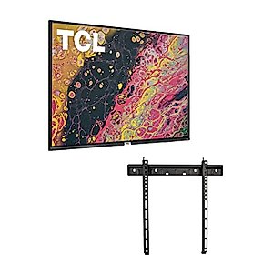 TCL 43-Inch Series 4 Class 4K 2160p Smart TV HDR 60Hz Refresh Rate Compatible with Alexa & Google Assistant (No Stands) + Free Wall Mount (Renewed)
