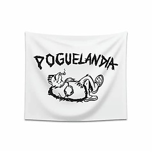 Coyvesar Suitable for poguelandia Flag Outer Banks Flag from OBX 3x5 Funny Chicken FT Flags for Wall Bedroom Living Room Hanging Decoration Music Outdoor Indoor Banner Brass Gromments