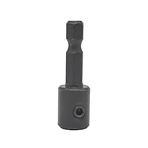 Big Horn 13225 1/4" Adjustable Quick-Change Hex Shank Adapter for 3/16" Countersink & Tapper Point Drill Bit (Shank only W/O Bit)