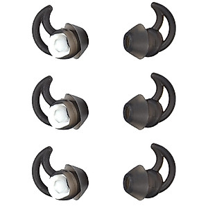 WKYMY Small Earbud Replacement Tips Silicone Earbud Tips Compatible with Bose QC20 QC20i SoundSport SIE2i IE2 IE3 Headphone Ear Bud Tips Earbud Covers 3 Pairs