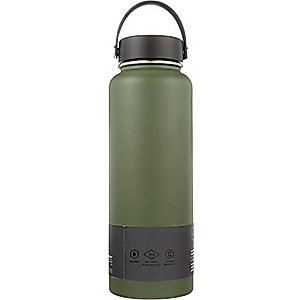 Hydro Flask Wide Mouth W Flex Cap Olive 40 Ounce, 1 EA