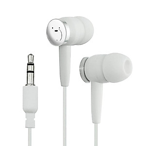 GRAPHICS & MORE We Bare Bears Ice Bear Novelty in-Ear Earbud Headphones