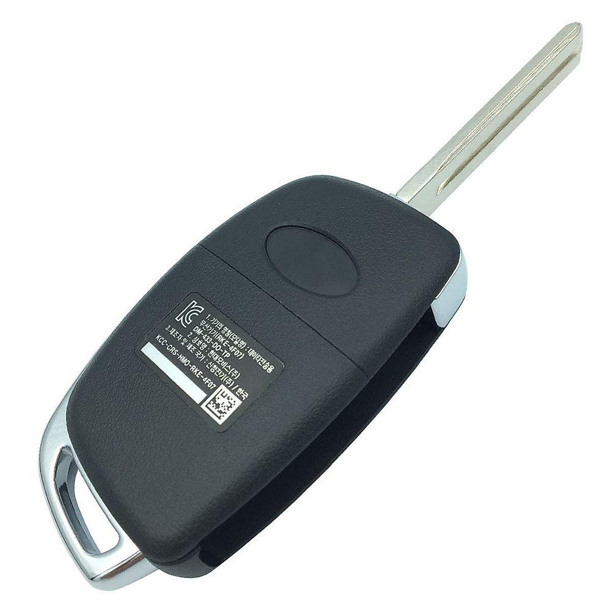 Replacement Uncut Key Remote Fob Case 4 Buttons fit for Hyundai Sonata Santa Fe Flip Key Remote Control Key Fob Shell