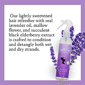 Camille Rose Lavender Shaken Hair Spritzer, 8 oz