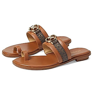 Michael Kors Rory Flat Thong Luggage 9.5 M