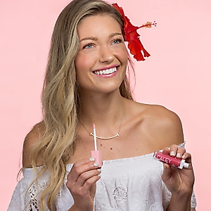 Caley Cosmetics Probiotic Lip Oil Gloss (Island Blossom)