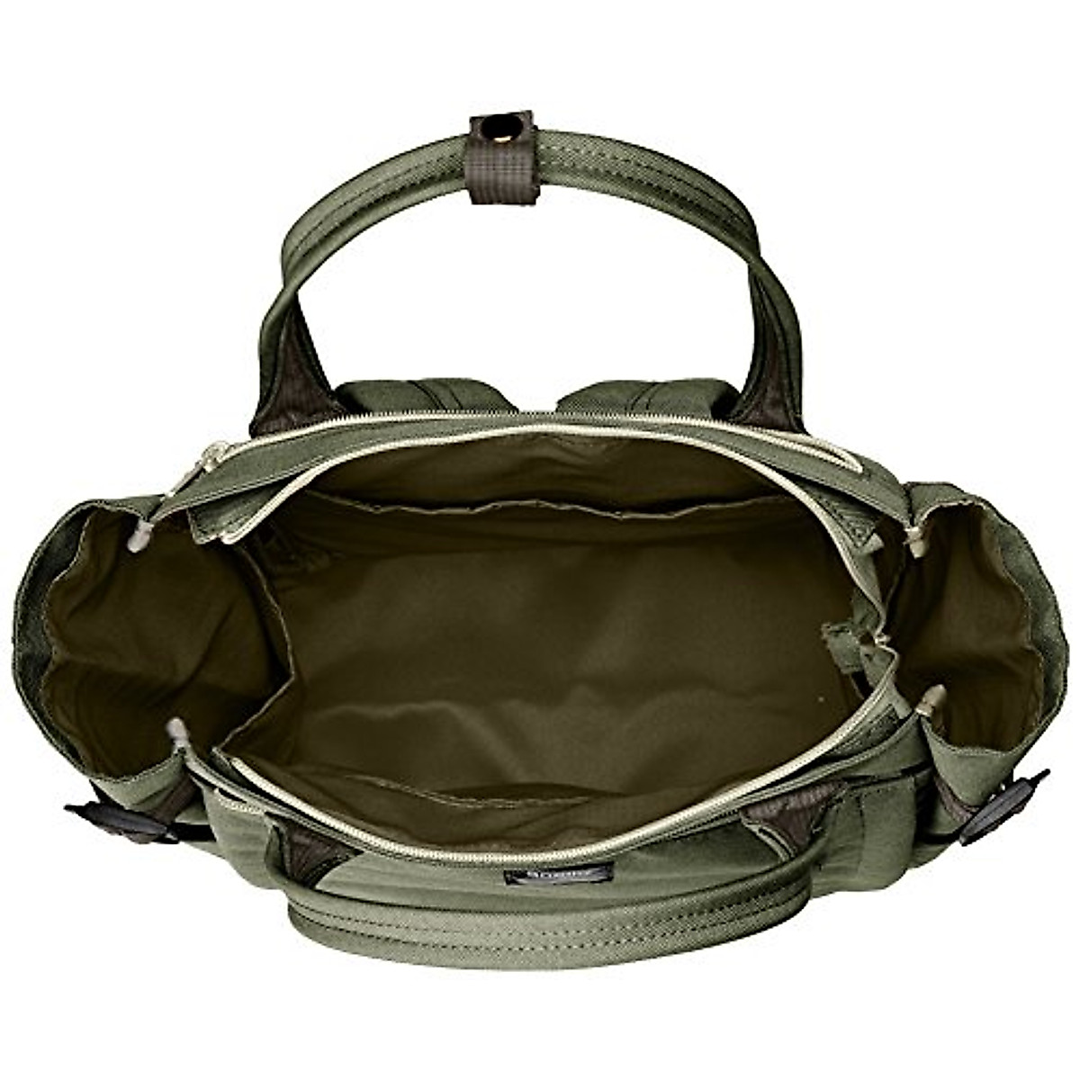 anello(アネロ) Women Regular 2-Way Tote Backpack, Khak