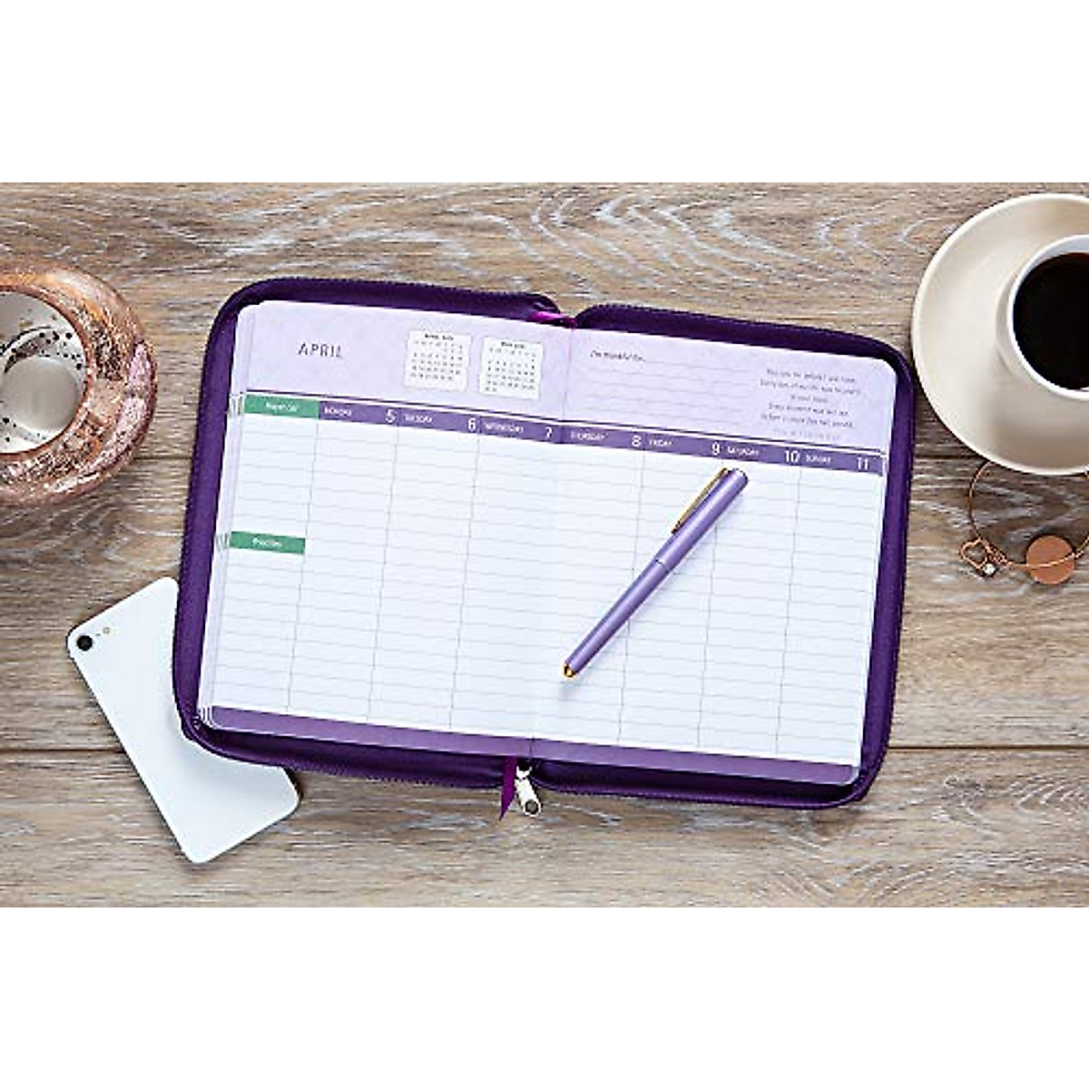 All Things Beautiful 2021 Planner: 18-Month Ziparound Planner