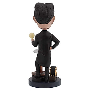 Royal Bobbles Nikola Tesla Bobblehead, Premium Polyresin Lifelike Figure, Unique Serial Number, Exquisite Detail