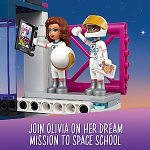 LEGO Friends Olivia’s Space Academy Shuttle Rocket 41713, NASA Space Shuttle Toy for Kids, Pretend Play Space Academy with Astronaut Mini Figures, Gift for Boys Girls 8+ Years Old