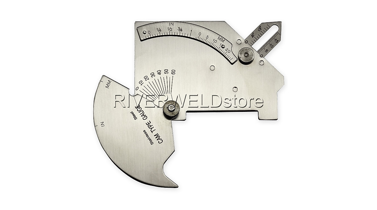 RIVERWELD Welding Inspection Gauge - Precise Measurements