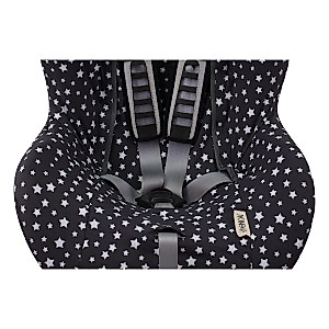 JYOKO Kids Cover Liner Universal for Car seat Compatible with Britax, Chicco, Mico (Without Head Support) (Winter Sky)