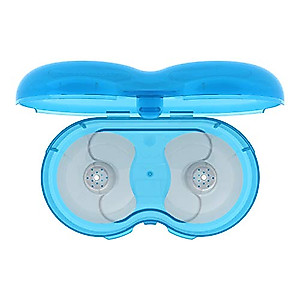 Dr. Brown's Nipple Shields with Case, Size 2 - 25 mm and Up, Stretch Fit, for Latch Difficulties, Flat/inverted Nipples, Silicone Nipple Shield