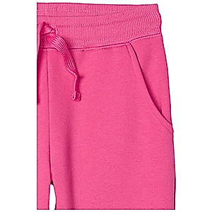 Amazon Essentials Girls' Sweatpants, Pink, Medium