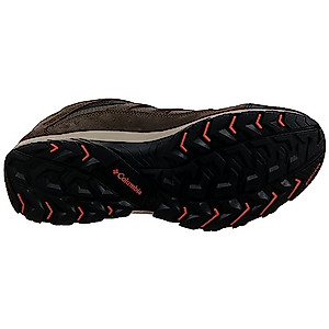 Columbia Mens Crestwood Hiking Shoe Breathable, High-Traction Grip, Camo Brown, Heatwave, 10 US