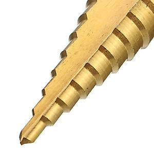 4-12mm 4-20mm 4-32mm HSS Step Drill Bit High Speed Steel Pagoda Drill Bit Hole Cutter (4-32mm)