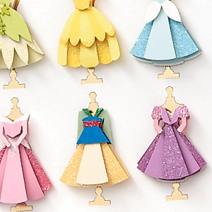 Hallmark Signature Blank Card (Disney Princess Dresses)