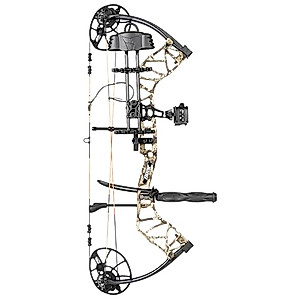 Bear Archery Legit Ready to Hunt Compound Bow Package for Adults & Youth, Right Hand, Veil Whitetail