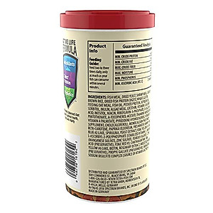 Tetra Tropical Color Flakes 7.06 Ounces, Clear Water Advanced Formula