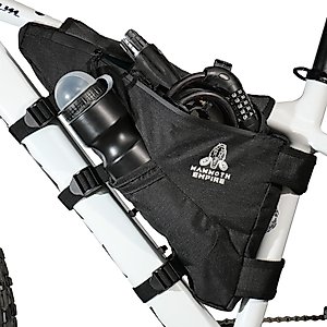 MAMMOTH EMPIRE Bike Frame Bag Bike Bags For Bicycles Bike Bag Bike Pouch Bike Storage Bag Bicycle Frame Bag Top Tube Bike Bag Bikepacking Triangle Bike Bag Accesorios Para Bicicletas