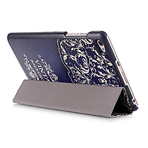 MNtech New Sleep Folding Stand Painted Leather Protective Case Cover For HUAWEI Mediapad M2 8.0inch (H)