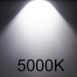 YukiHalu, A15 Appliance Light Bulb, 60W Equivalent for Range Hood/Refrigerator Light Bulb/Ceiling Fan Light, 600 Lumens 7W 120V 5000K Daylight E26 Base, Waterproof, Not Dim