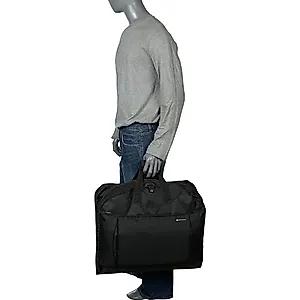 DELSEY PARIS Garment Bags Lightweight Hanging Travel Sleeve, Black, 42 Inch