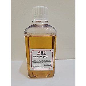 LB Broth, Sterile, 500 mL