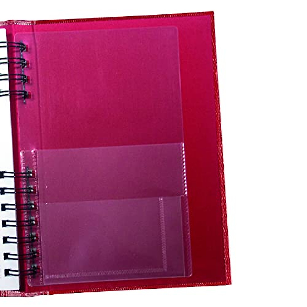 Brownline 2023 CoilPro Daily/Monthly Planner, Appointment Book, 12 Months, January to December, Twin-Wire Binding, 8" x 5", Bright Red (CB634C.RED-23)