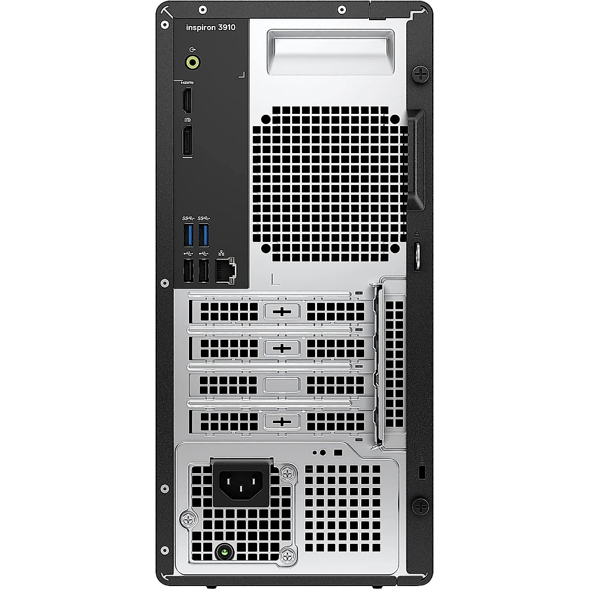 Dell Inspiron Desktop Computer, 12th Gen Intel Core i5-12400 Processor, 32GB DDR4 RAM, 2TBSSD, WiFi 6, DVD R+W, Display Port, HDMI, 8 USB Ports, USB-C, Windows 11 Home, Blue