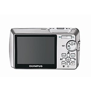 Olympus Stylus 750 7.1MP Digital Camera with Digital Image Stabilized 5x Optical Zoom and CCD Shift Stabilization (Silver)