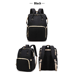 CYXG Personalized Diaper Bag with Name Embroidered Mommy Bag Backpack X-Large Foldable Stretchable