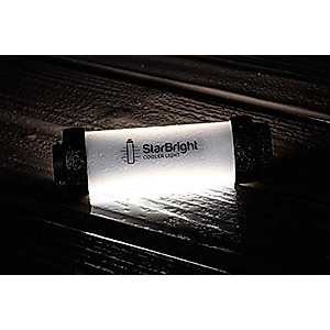 StarBright Rechargeable Universal Cooler LED Light - 5.35x1.61x5.35 inches - Compatible with YETI, RTIC, ORCA, Igloo, Coleman, and More - USB-Chargeable Battery, No Mounting or Installation Required