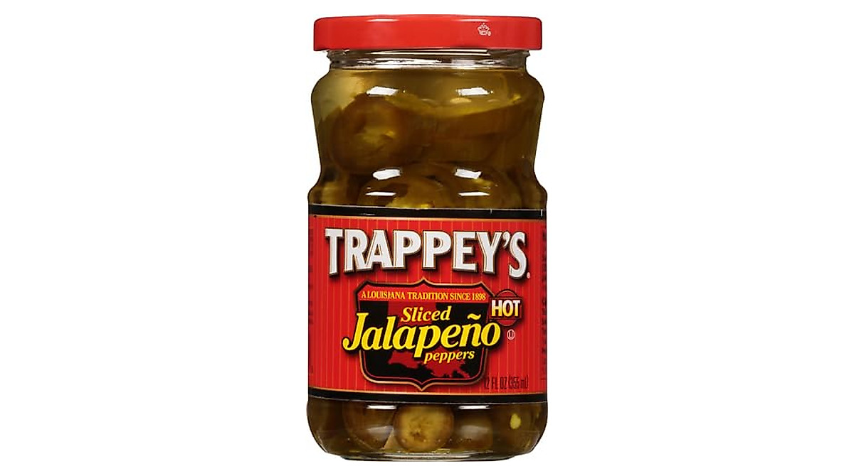 Trappey's Sliced Jalapeno Peppers - Fresh and Crispy 12 oz