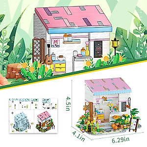 SUNHABI Friends House Building Toys, Micro Mini Building Blocks Sets Annie’s Studio Building Bricks Kit Friends Sets for Girls 6-12 8-12, 585pcs 6.29(l) 4.1 (w) 4.5(h) inch……