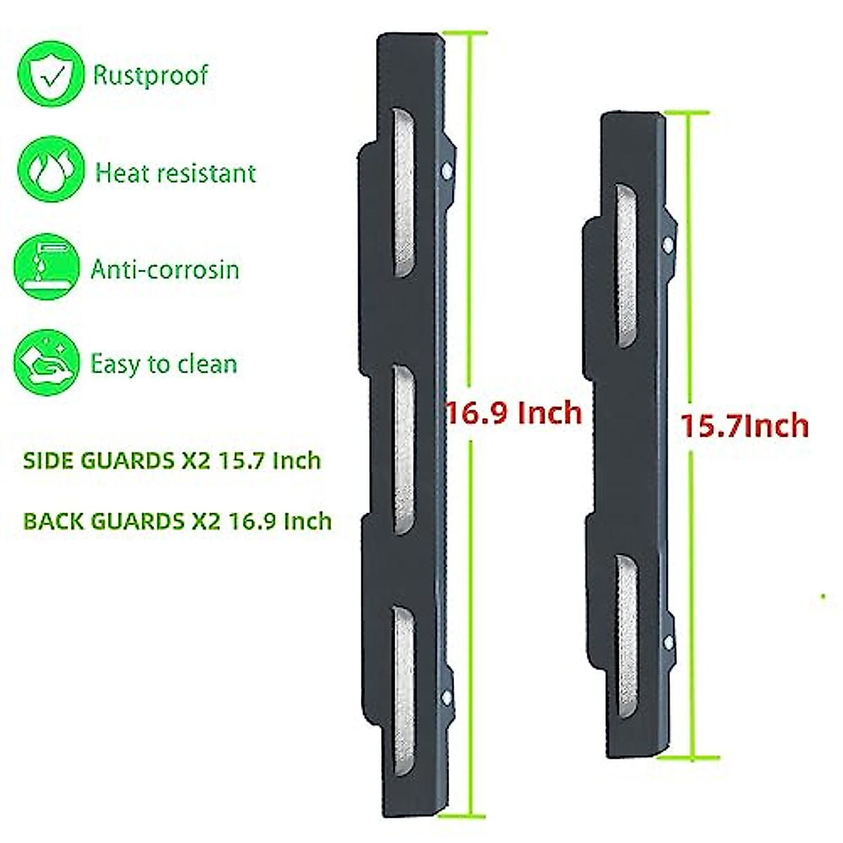 Wind Guards for Blackstone 36 Inch Griddle, Blackstone Griddle Accessories, Stainless Steel Magnetic Wind Screen, Compatible with Rear Grease Cup, Hood and Side Shelf, Gas Saving, Grilling Gifts