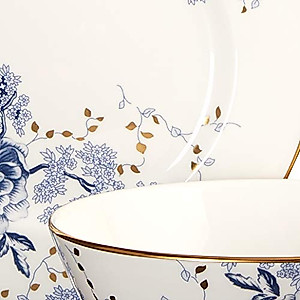 Lenox - 852028 Lenox Garden Grove 3-Piece Place Setting, 3.80 LB, Blue