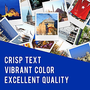 Valinkso 206A Toner Cartridges 4 Pack (with Chip) Compatible Replacement for HP 206A 206X W2110A W2110X Work for HP Color Pro MFP M283fdw M283cdw Pro M255dw M283 M255 M282 Series Printer High Yield