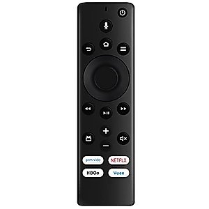 CT-RC1US-19 Replace Voice Remote Applicable for Toshiba Fire TV 43LF621U19 50LF621U19 55LF621U19 43LF421U19 32LF221U19 43LF711U20 50LF711U20 55LF711U20 TF-50A810U19 55LED2160P 43LED2160P 50LED2160P