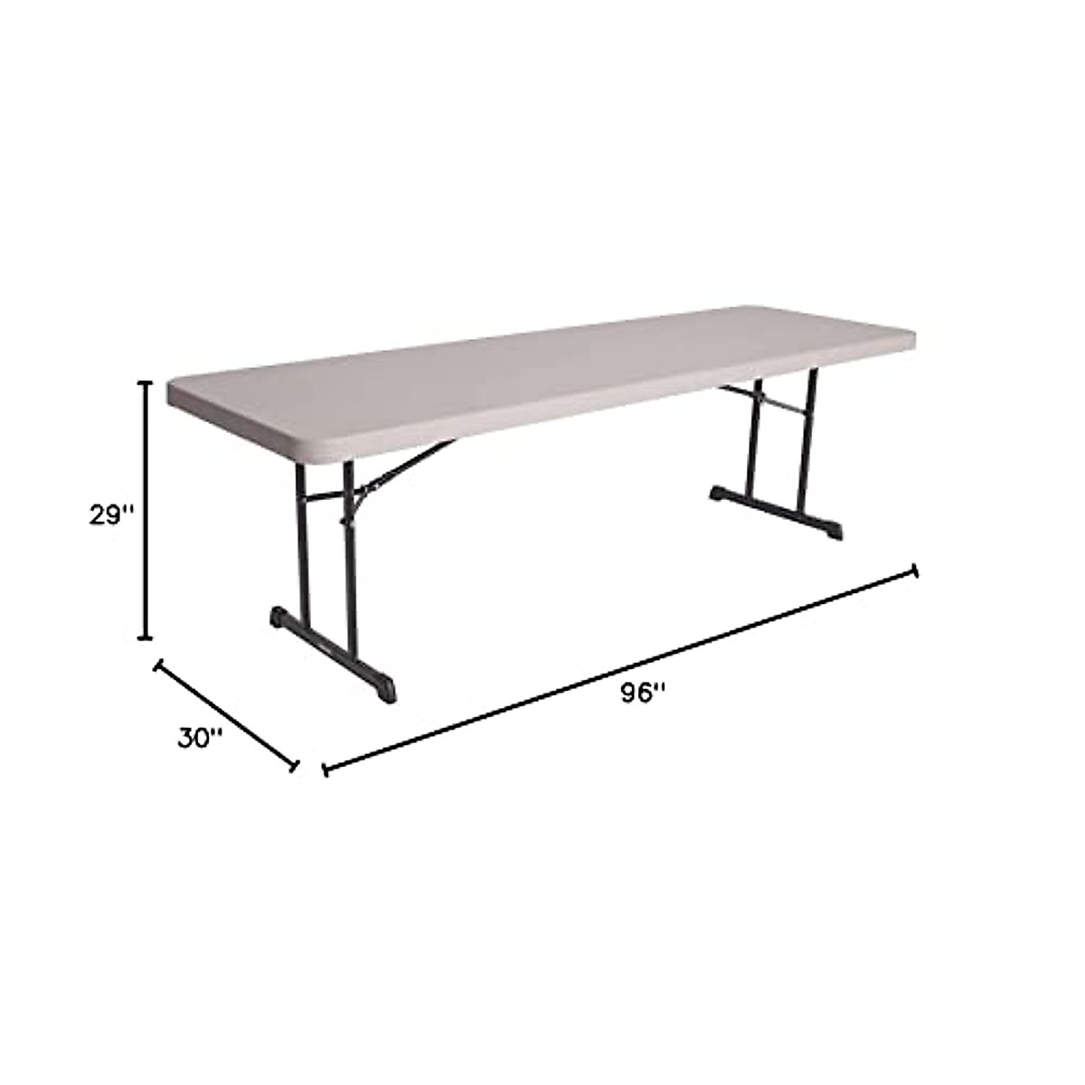 Lifetime 80127 Professional Grade Folding Table, 8 Feet