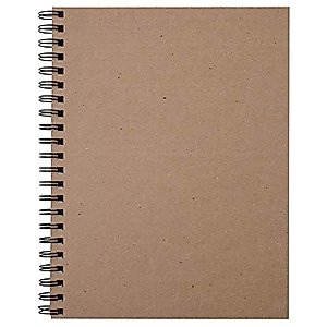 UCreate Create Your Own Cover Sketch Diary, Nat. Chip Cvr., 11" x 8-1/2", 50 Sheets