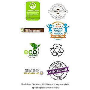 Bundle of Dreams Classic 2-Stage Crib & Toddler Bed Mattress, 100% Breathable, Organic Cotton Cover, Edge Support, Hypoallergenic, Eco-Friendly