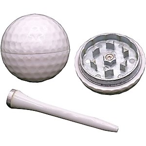 2022 Upgrade Golf Ball Vanilla Grinder, Golf/Vanilla Set 3-Pack Multifunctional Creative Herb Vanilla Spice Grinder, Gift for Dad Grandpa Golf Lovers
