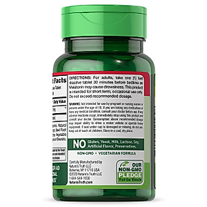 Melatonin 5 mg | 90 Fast Dissolve Tablets | Natural Berry Flavor | Vegetarian, Non-GMO & Gluten Free Supplement | by Nature's Truth